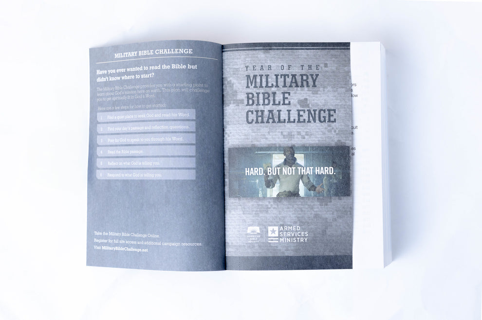 Military Bible Challenge Bible (ESV) - Valor Edition – Armed Services ...